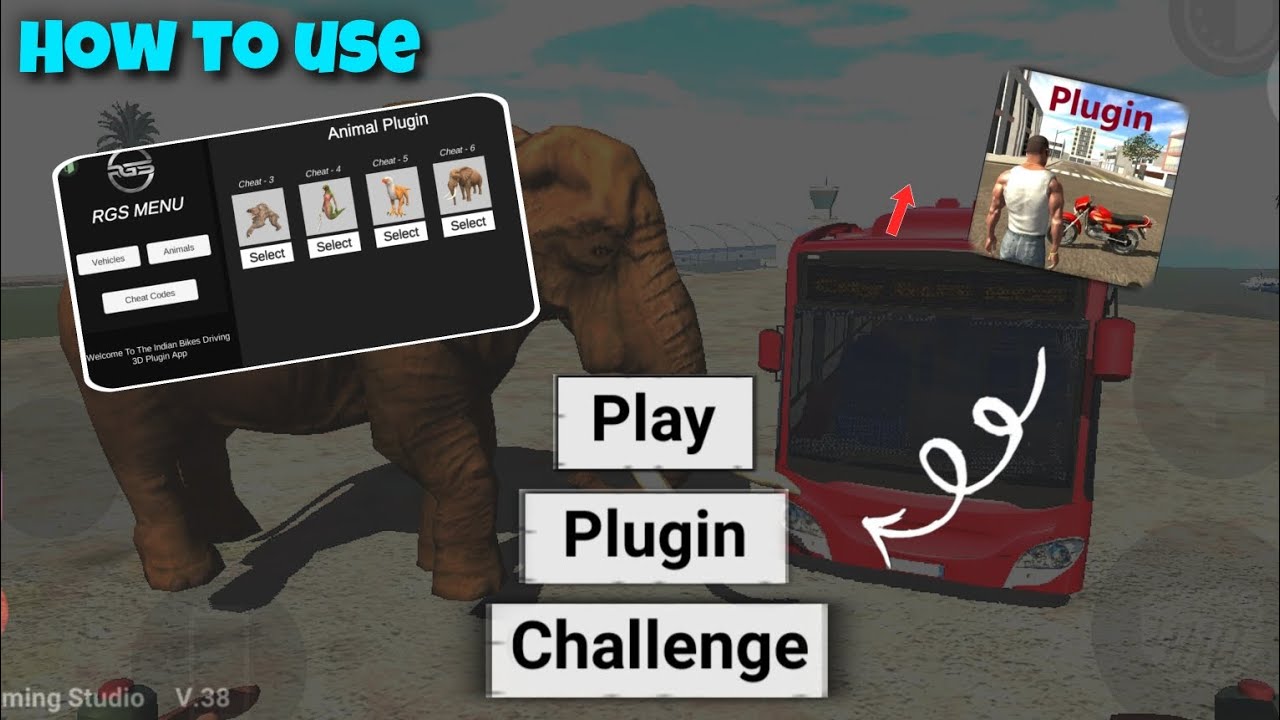How to Use IBD3D Plugin App 😍 Indian Bikes Driving 3d Plugin Use ...