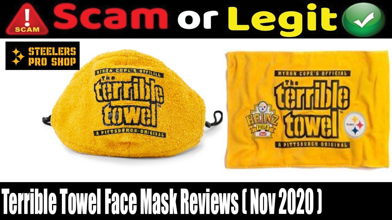 Terrible Towel Face Mask Reviews {November 2020} Real Product Review ...