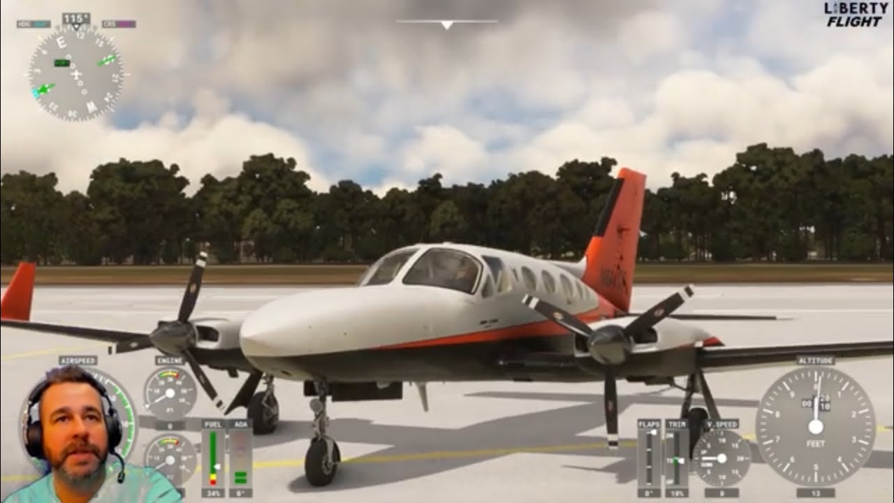 FLYSIMWARE Cessna 414AW Chancellor Update Amazing #msfs - YouTube