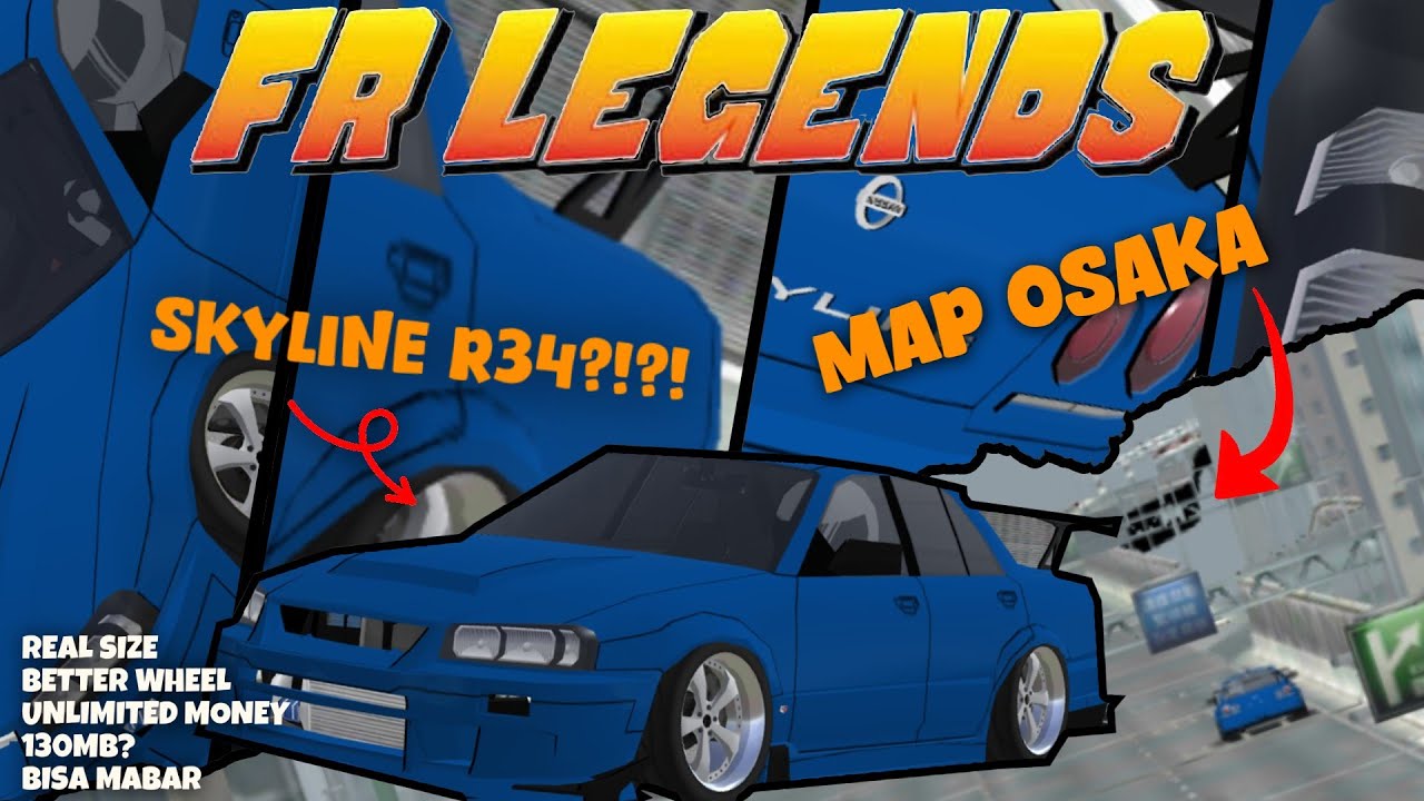 MOD FR LEGEND TERBARU 3.6 MAP OSAKA!! | FR LEGEND - YouTube