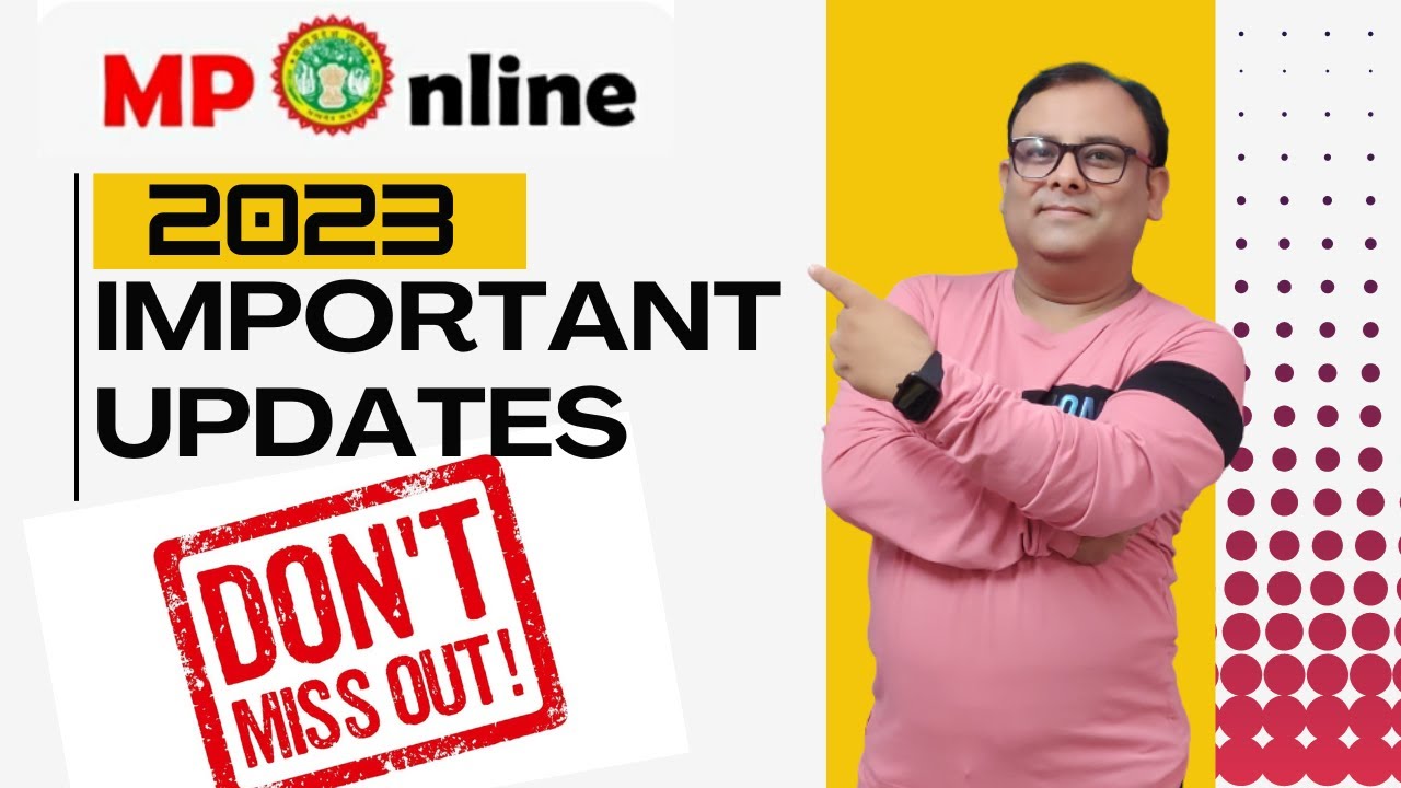 MPOnline latest important update in 2023 for kiosks - YouTube