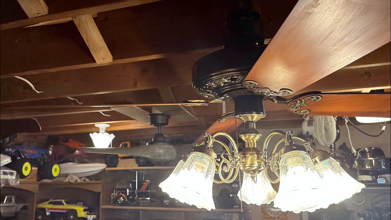 Emerson 1895 Series Ornate Ceiling Fan - YouTube