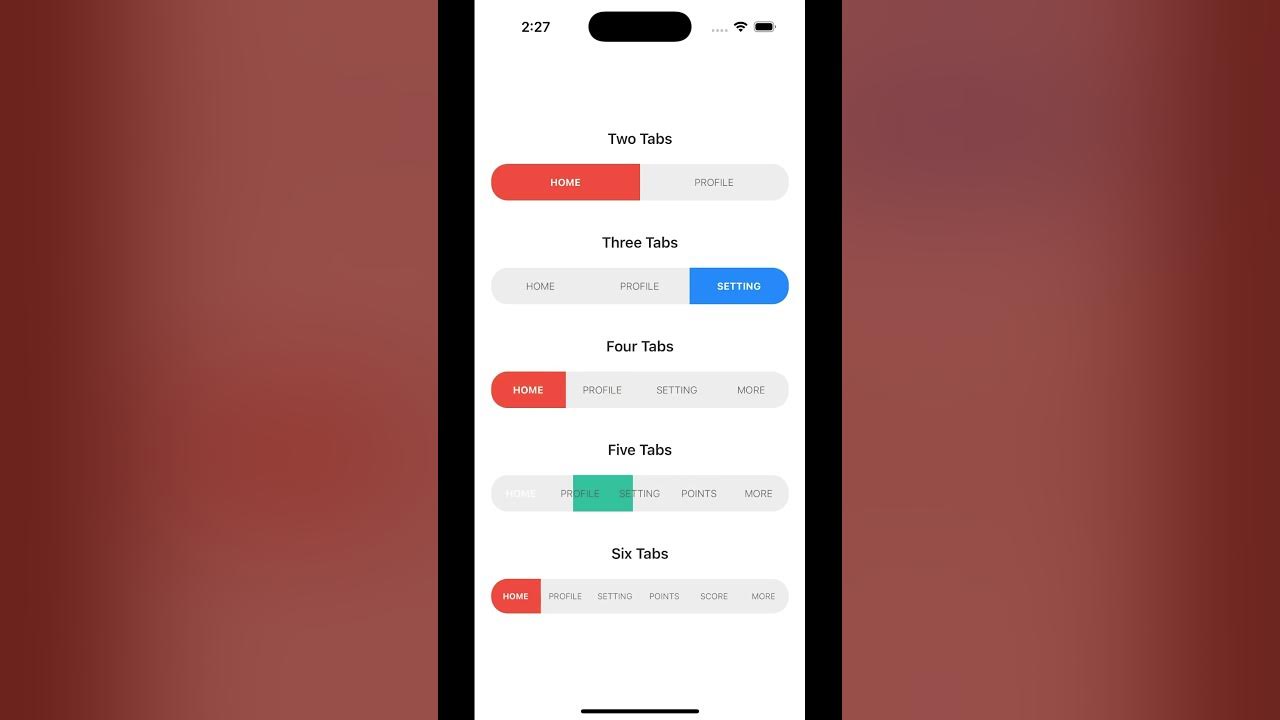 TabBar UI Design in React Native - YouTube