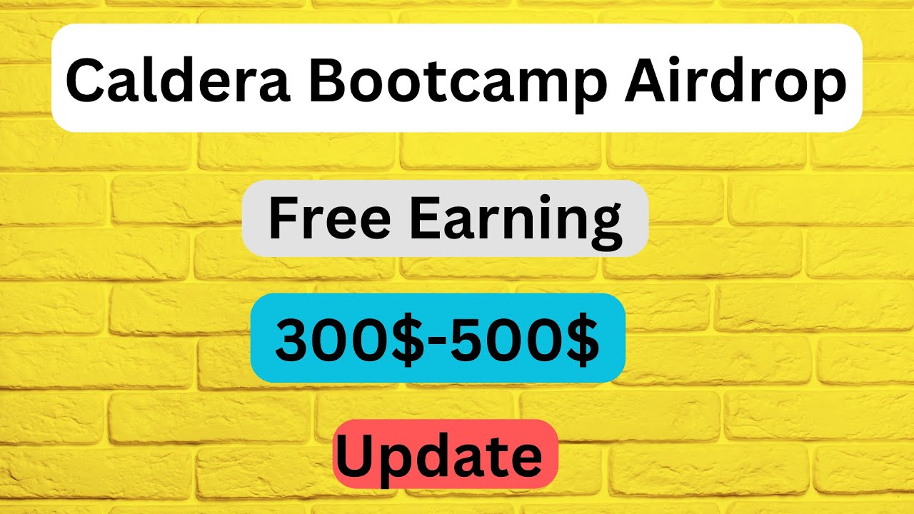 Caldera Airdrop | Week 2 & Week 3 Video | No Investment | Expected 300 ...