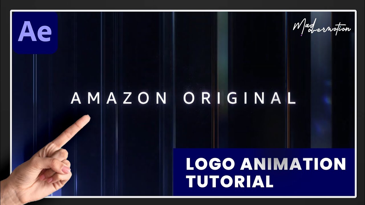 Amazon Original logo animation in after effects | Tutorial - YouTube