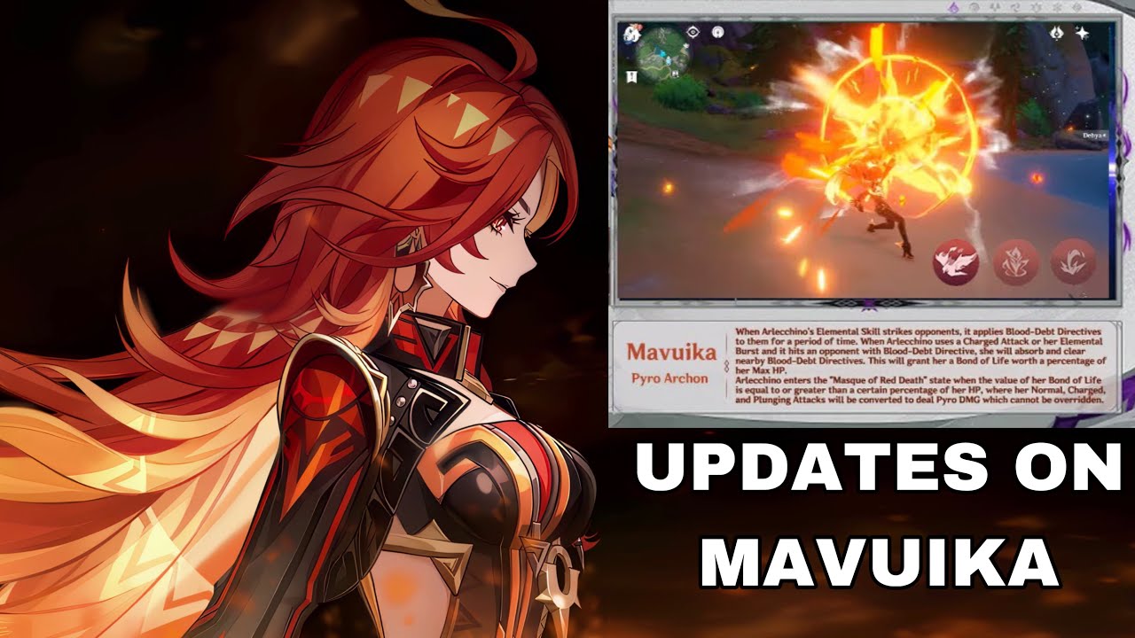NEW UPDATE! NEW INFO ON MAVUIKA'S KIT, SKILLS, BURST, MOTORCYCLE ...