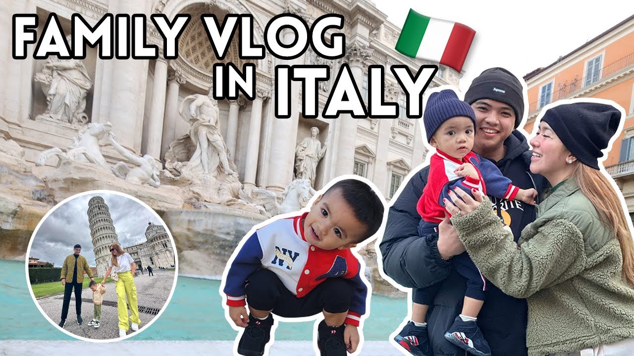 FAMILY VLOG IN ITALY! | Love Angeline Quinto - YouTube