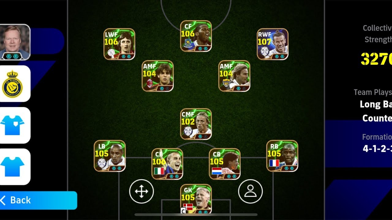 Black Animation | Epic European Clubs Midfielders | Kaká 🇧🇷 105, Pavel ...