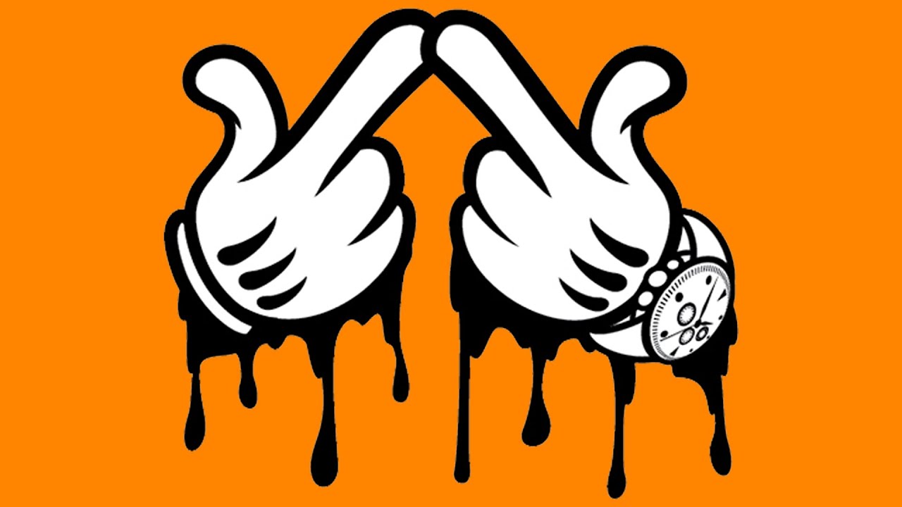 Mickey Mouse Hand Gang Signs