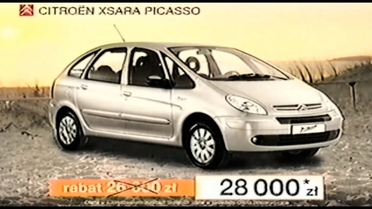 Reklama Citroen C3 i Xsara Picasso Wakacyjna Wyprzedaż 2006 Polska ...