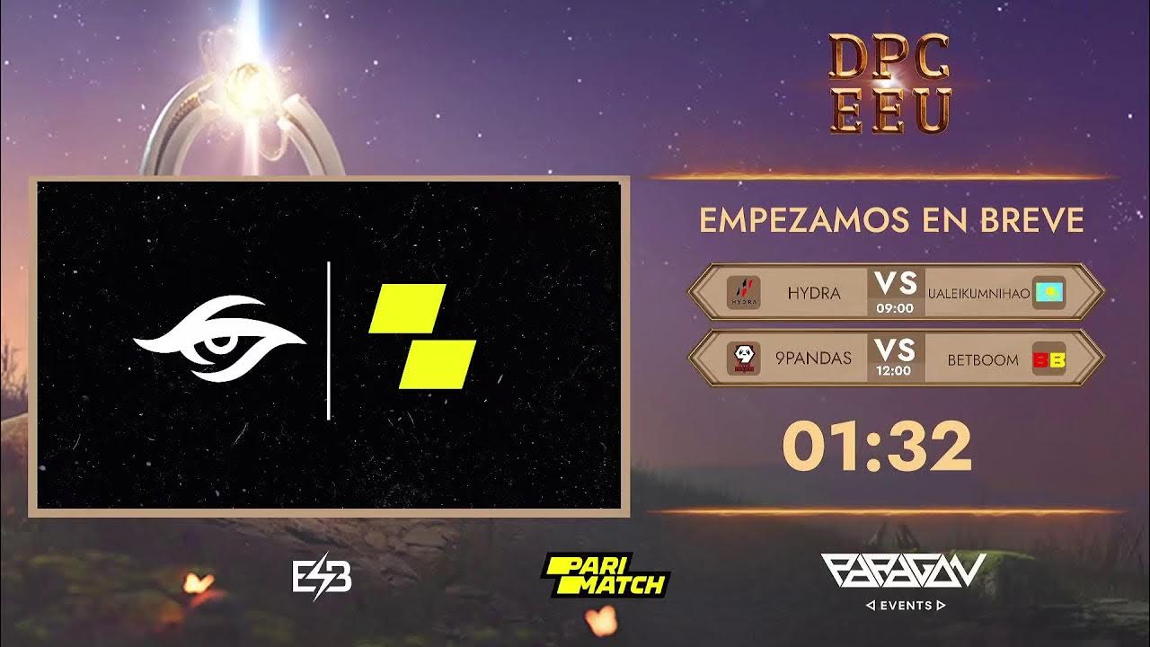 [ES] DPC 2023 EEU Summer Tour Division 1 - Bo3 -9Pandas vs Betboom Team - YouTube