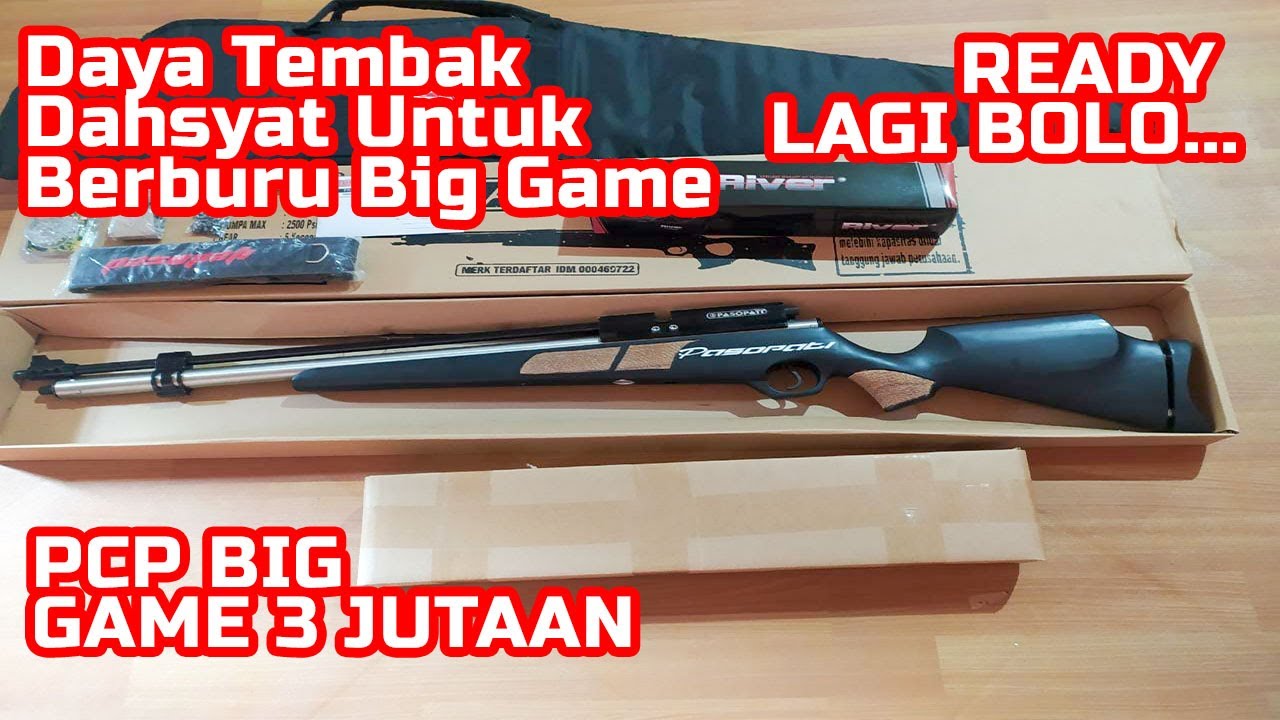 SENAPAN ANGIN BIG GAME MODEL KLASIK 3 JUTAAN - YouTube