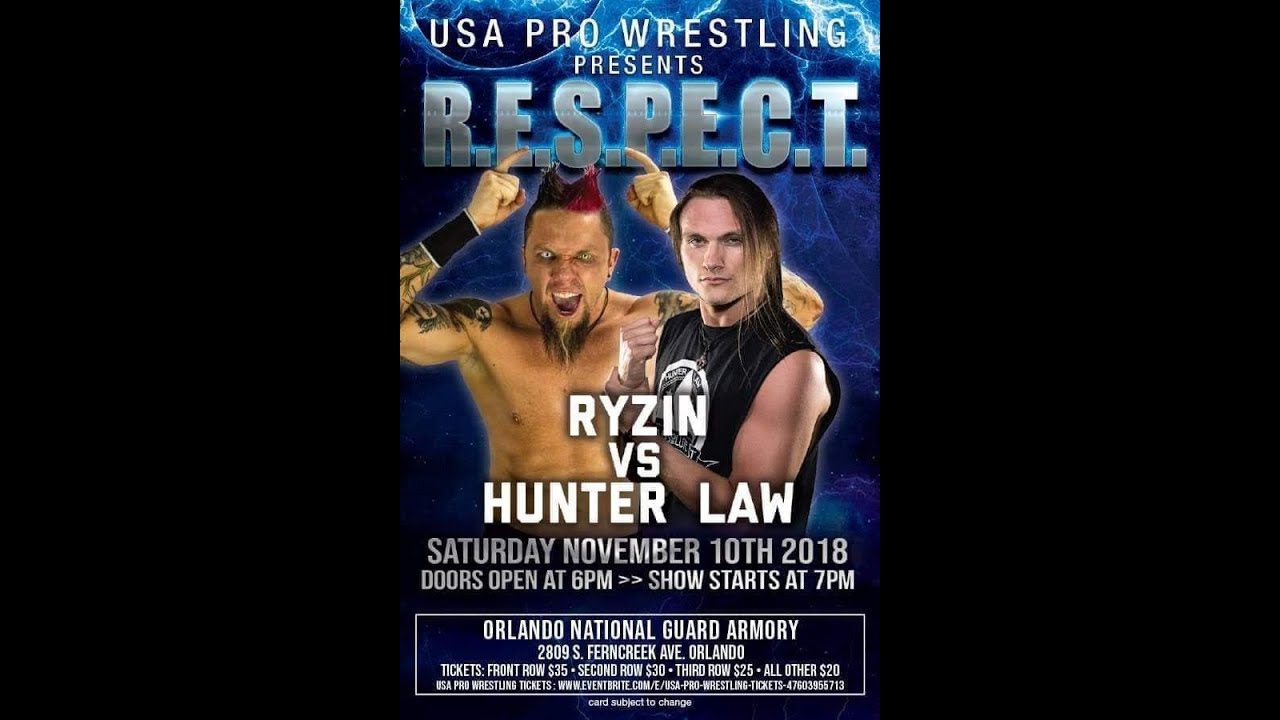 RYZIN debuts for USA Pro Wrestling Orlando - YouTube