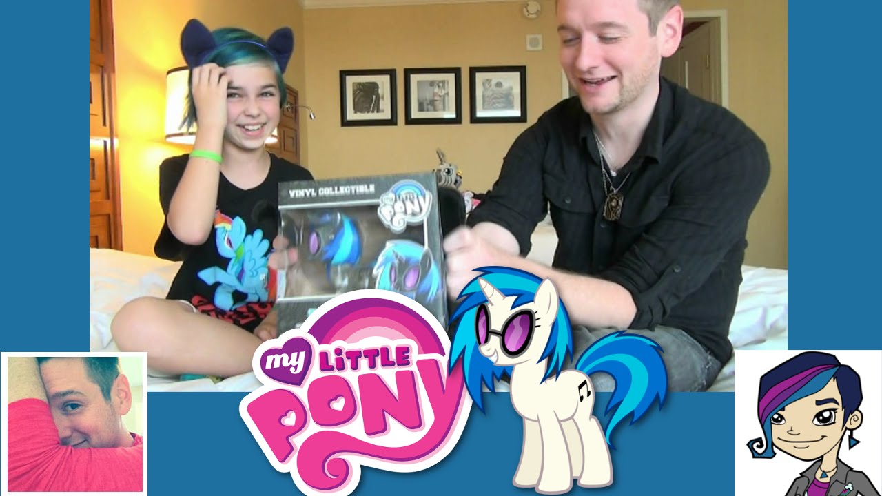 Funko Pop - My Little Pony Clear DJ PON-3 Review with Chad Alan! - YouTube
