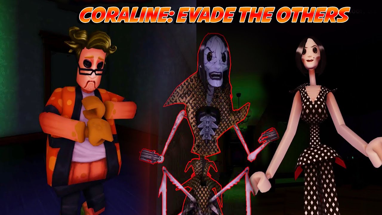 Coraline: Evade The Others - Roblox Horror Game | [Full Gameplay] - YouTube