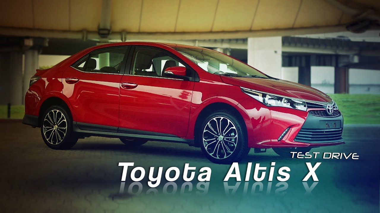 Toyota Corolla Altis X試駕：主動安全及空力外型合體 - YouTube