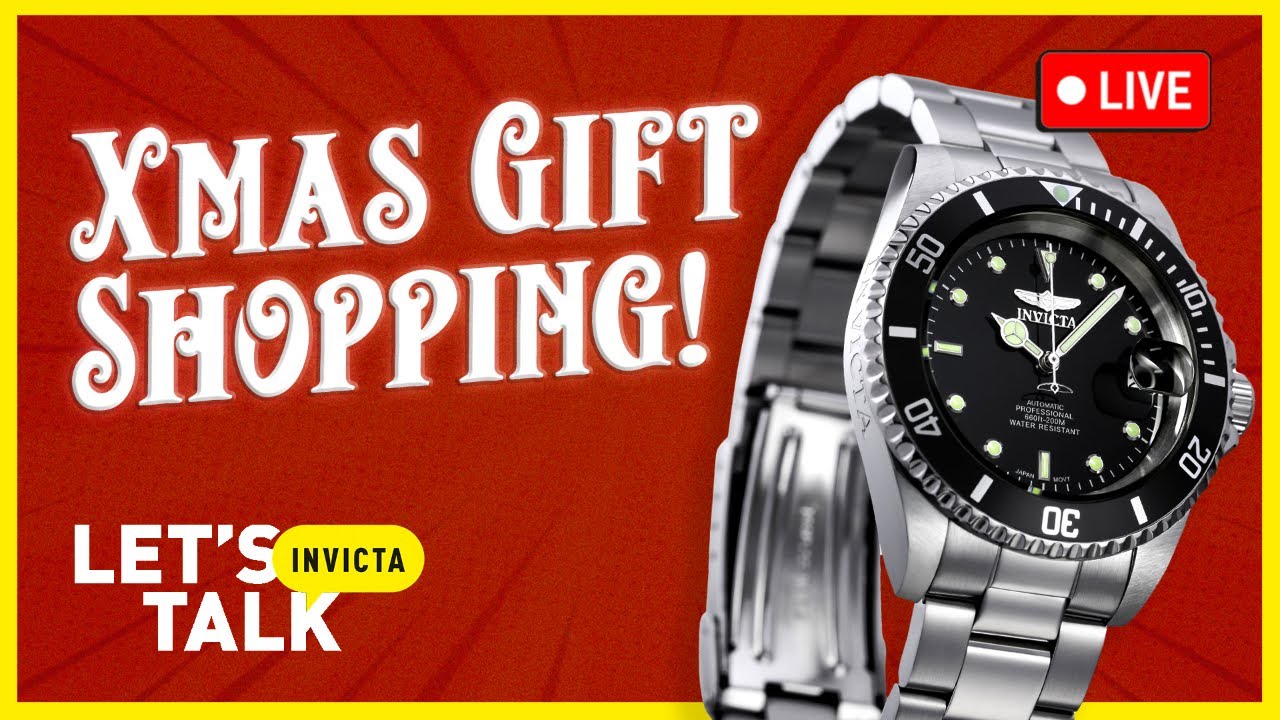 Christmas Gift Shopping with Invicta! – Let’s Talk Flash Show 09-12-2024 - YouTube