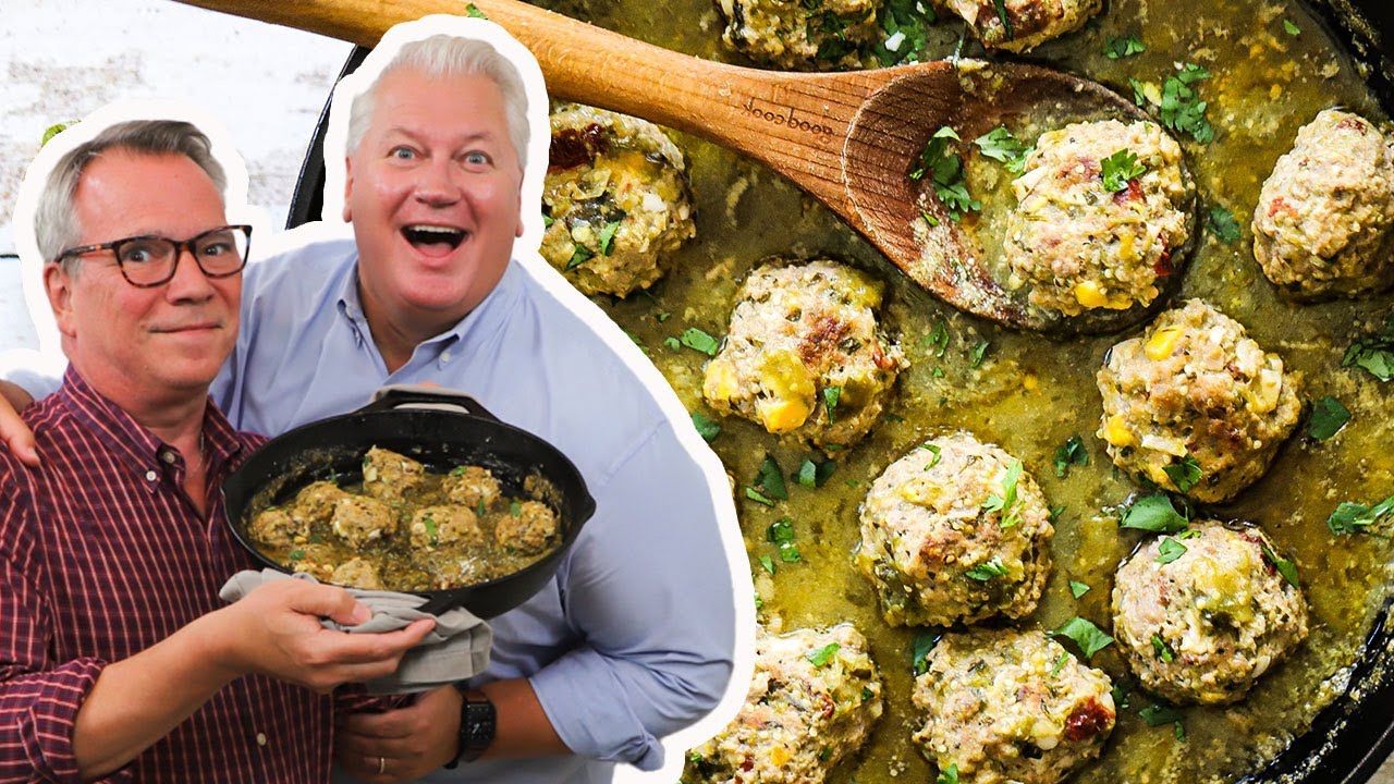 Super Delicious Mexican Meatballs with Salsa Verde (Albondigas) - YouTube
