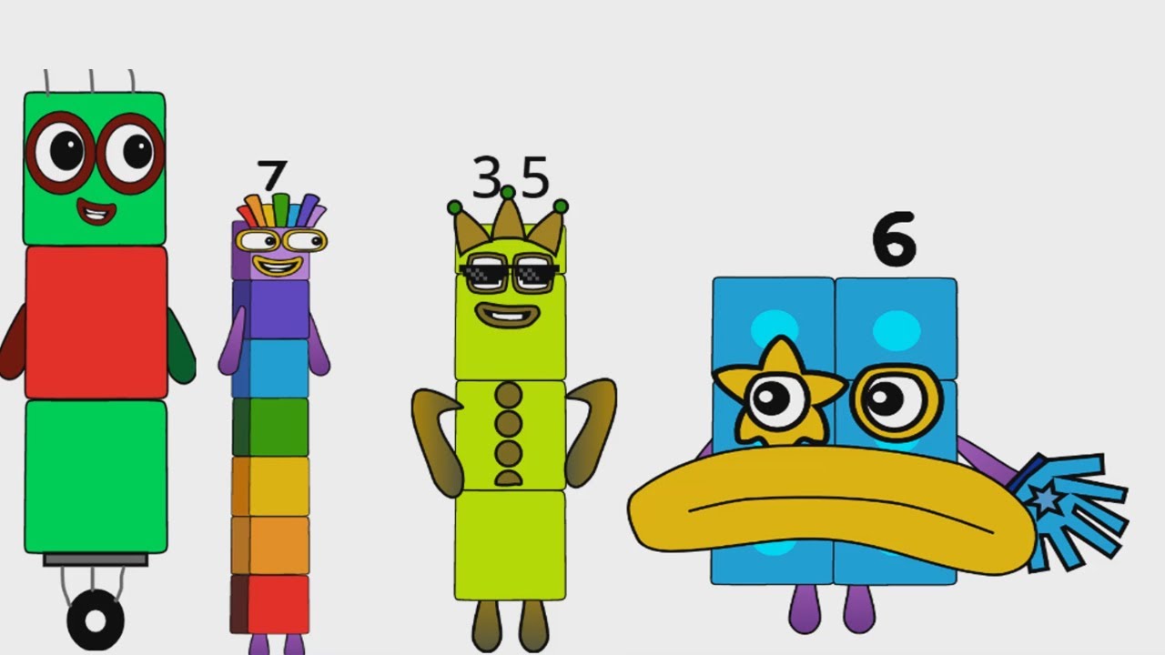 Numberblocks Next Gen blocks in a Nutshell - YouTube