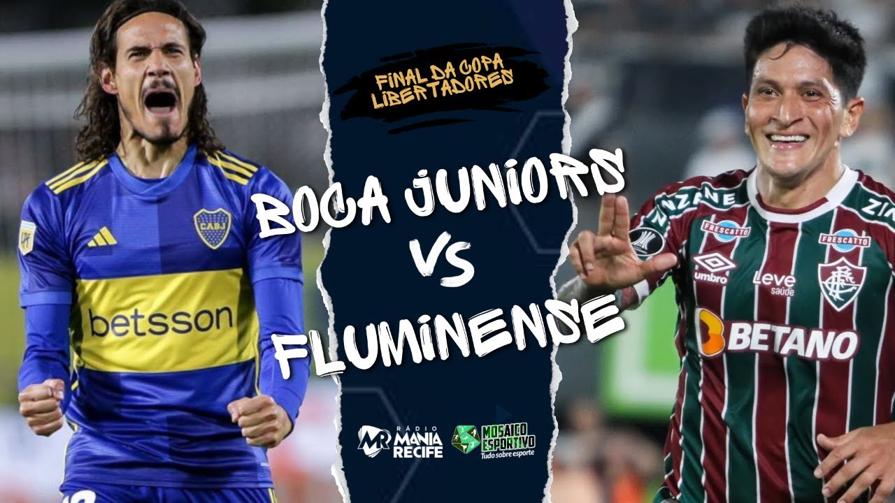BOCA JUNIORS X FLUMINENSE | TRANSMISSÃO AO VIVO | FINAL DA COPA ...