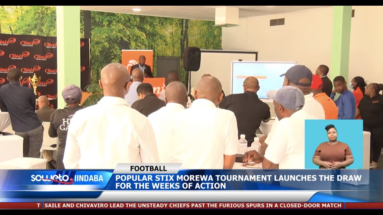 SOWETO TV NEWS | POPULAR STIX MOREWA TOURNAMENT LAUNCHES THE DRAW FOR ...