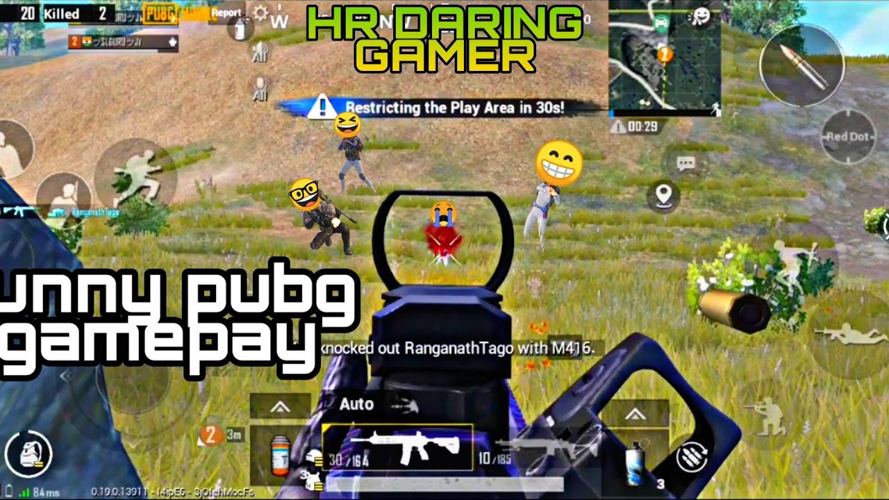 Funny pubg gamepay HR DARING GAMER #pubg - YouTube