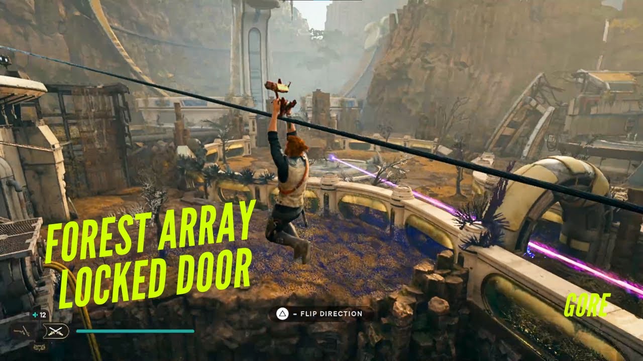 Forest Array Locked Door - YouTube