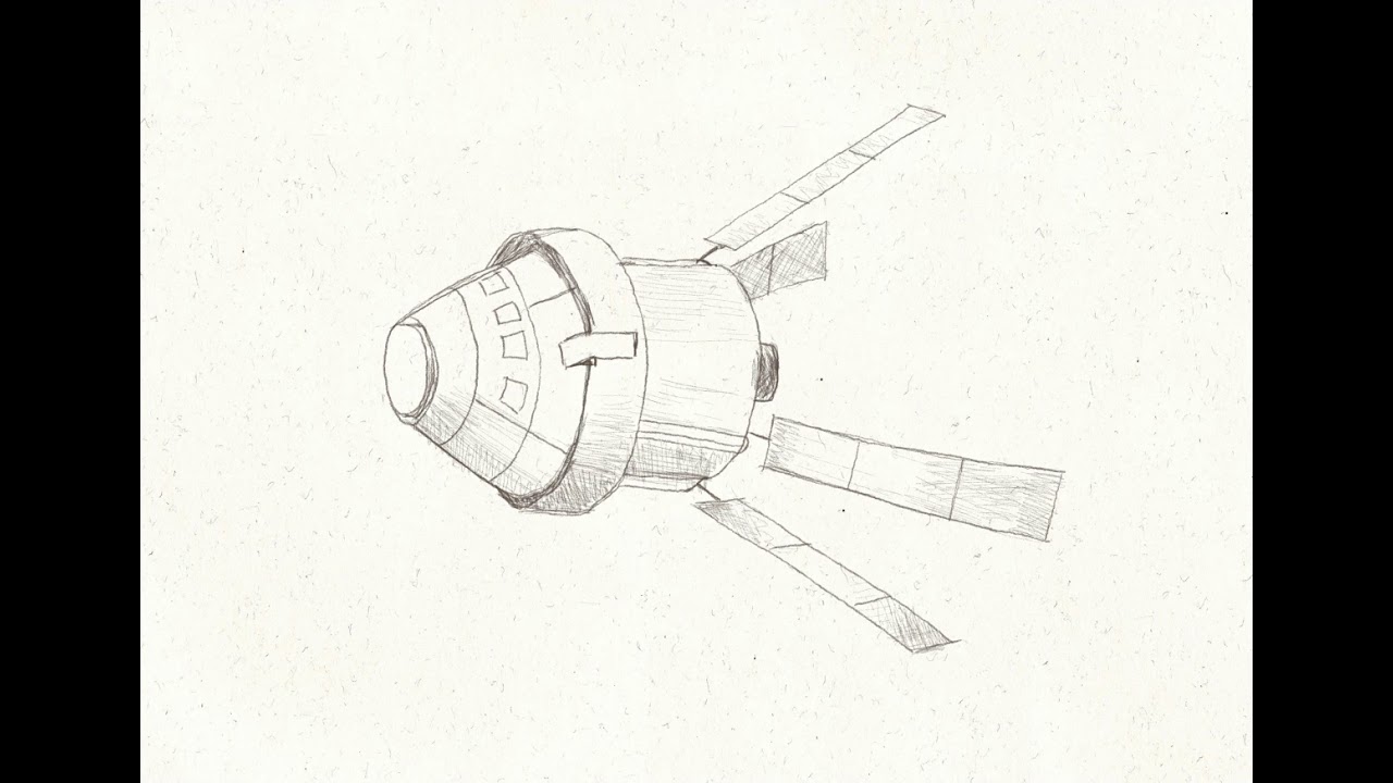 Orion Spacecraft Drawings
