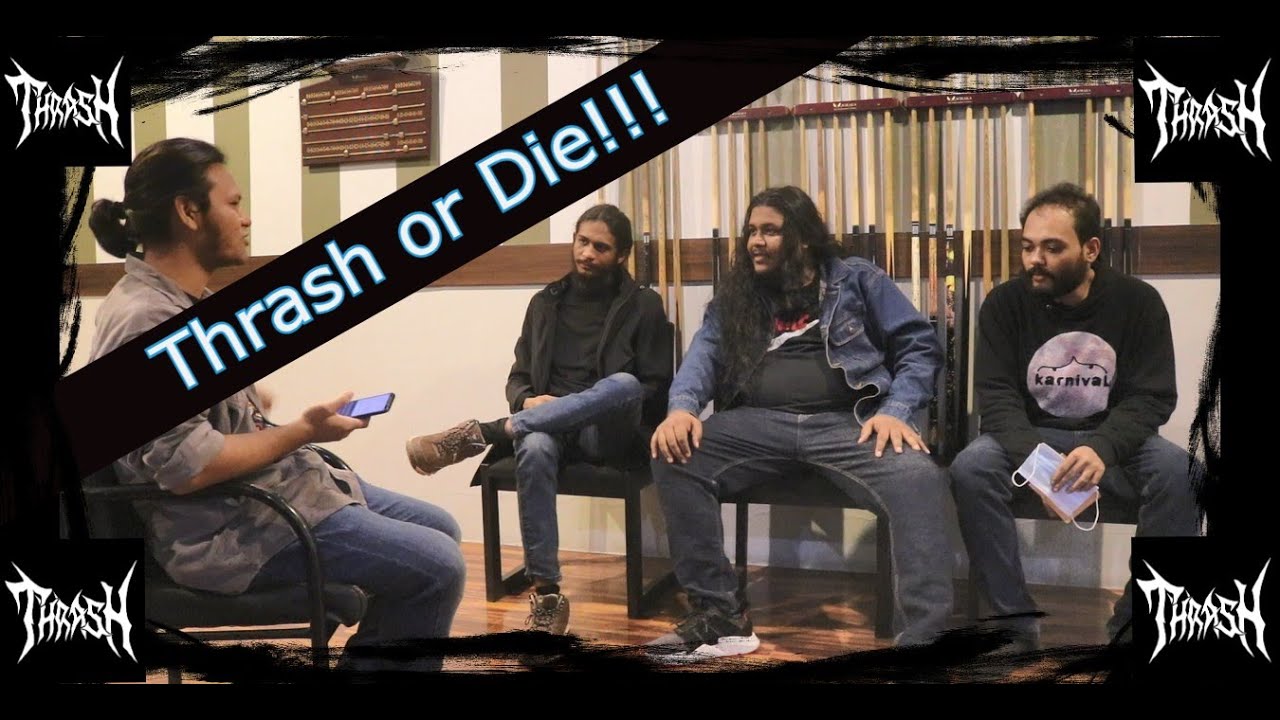Thrash or Die: A backstage interview with Thrash - YouTube