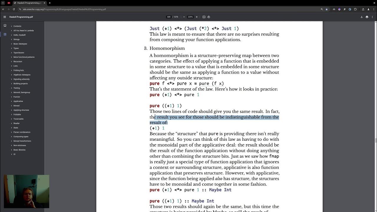 [research] Haskell functor, applicative - YouTube