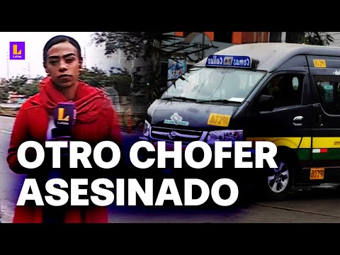 Video: Disparan contra chofer de combi en Comas: Segundo asesinato en ...