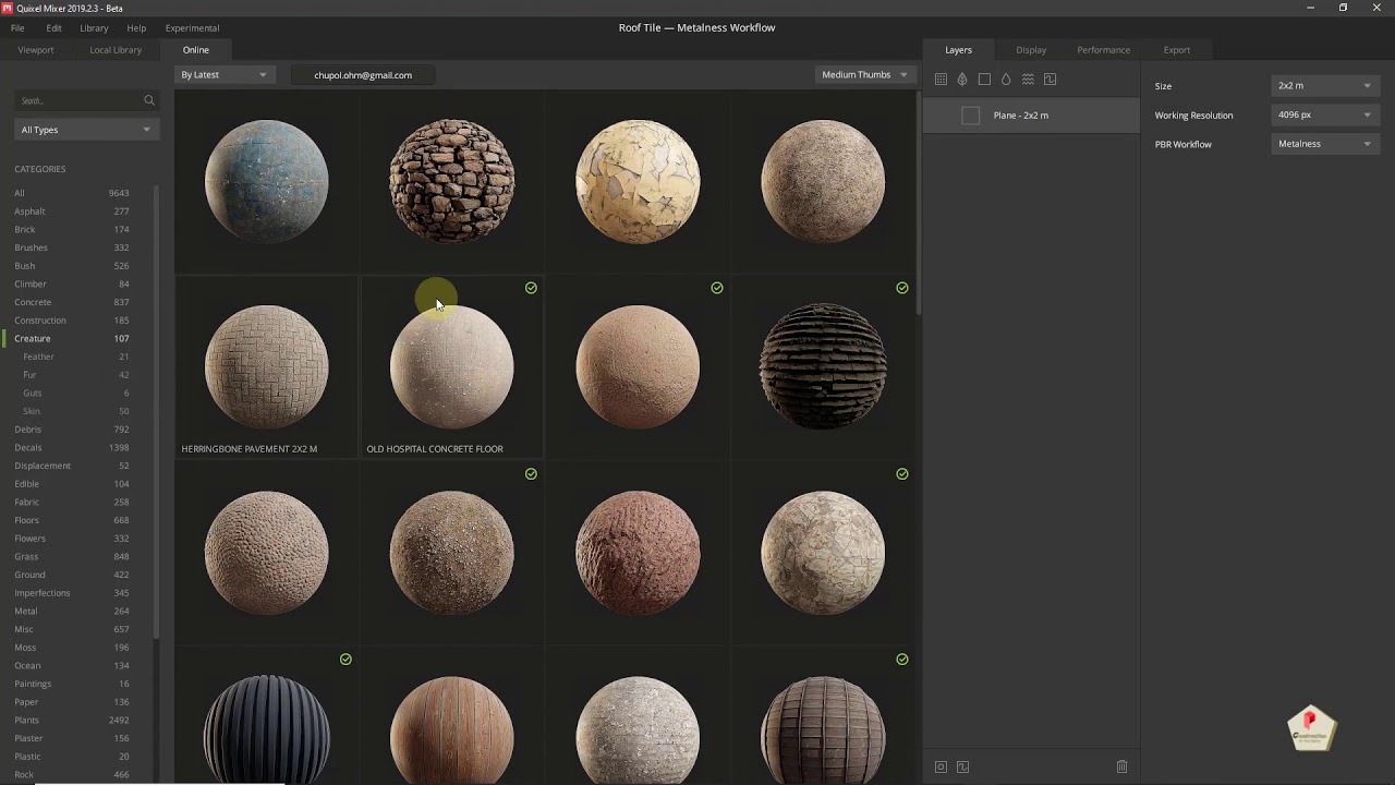 Quixel Mixer - โปรแกรมฟรีสำหรับสร้าง Texture ไว้ใช้งาน Render - YouTube