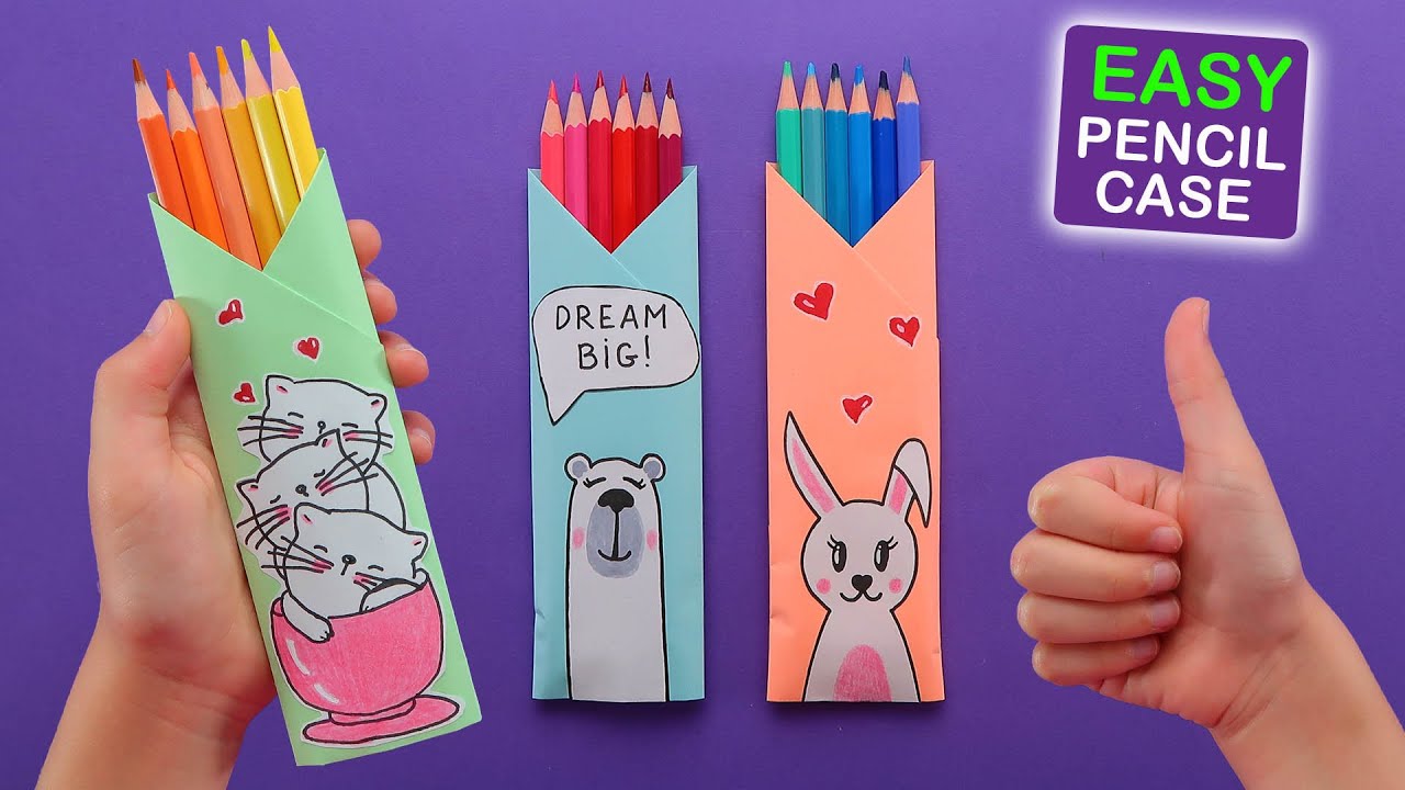 Easy Origami Pencil Case Paper Pencil Case From One Sheet Of Paper easy-origami-pencil-case-paper-pencil-case-from-one-sheet-of-paper