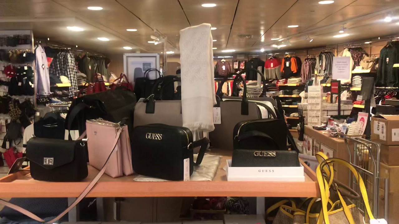 Tax-free shop on Superspeed Colorline - YouTube