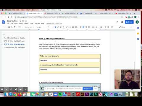 ERWC College Essay Outline - YouTube