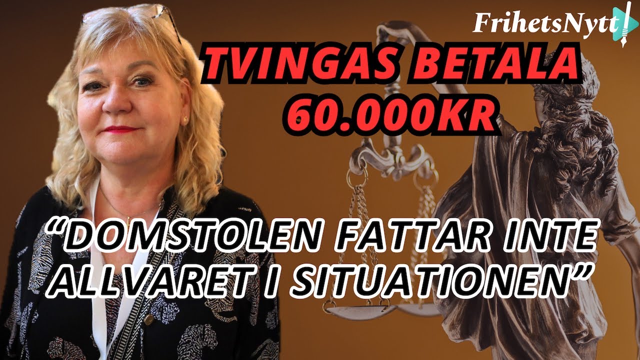 Ingrid Carlqvist försvarade yttrandefriheten - tvingas betala 60.000kr ...