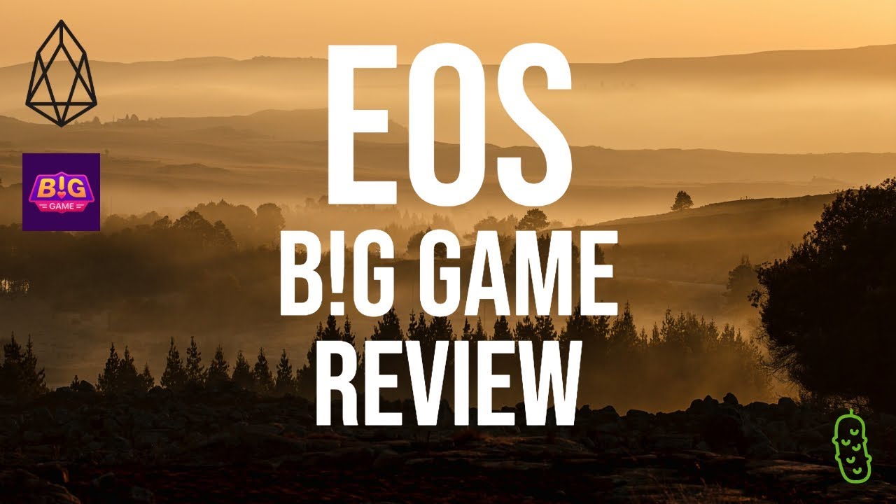EOS Dapp Review: BIG GAME - YouTube