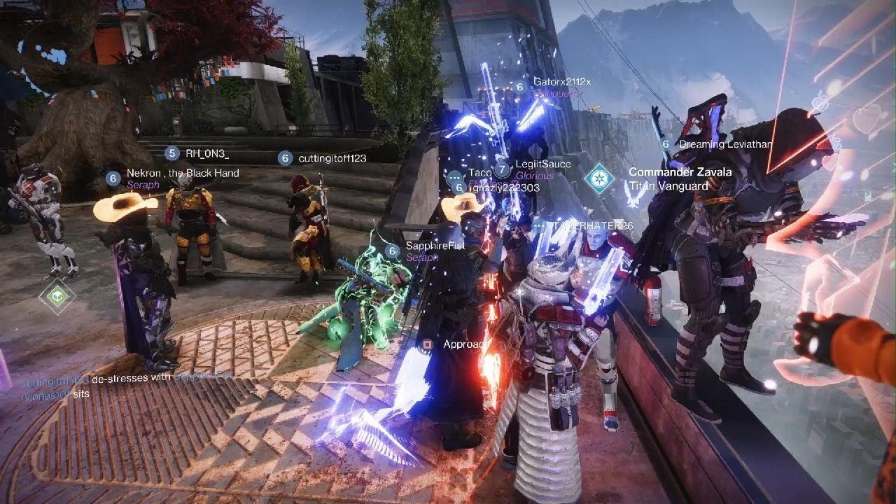 Destiny 2 - Tower Tribute to Lance Reddick (March 17, 2023) - YouTube