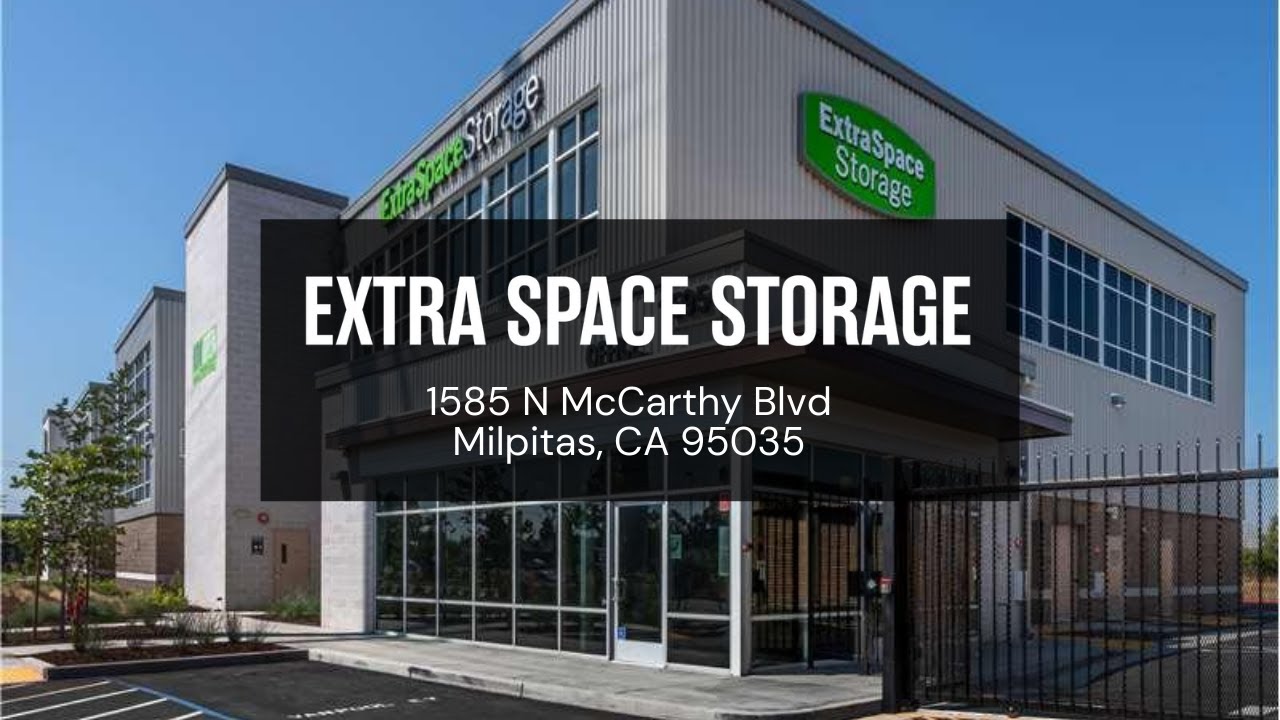 Storage Units in Milpitas, CA on N McCarthy Blvd - Extra Space Storage ...
