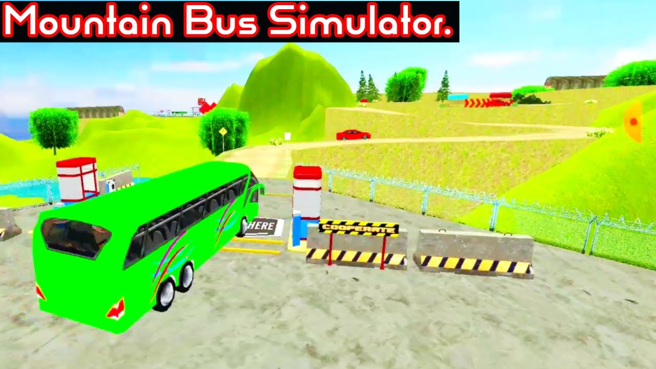 Dangerous Bus Driving Bus Game| Mountain Bus Simulator| Indian Bus ...