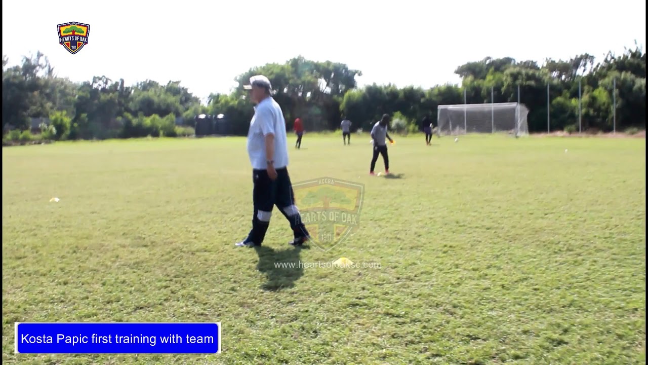 kosta Papic first training session with the team - YouTube