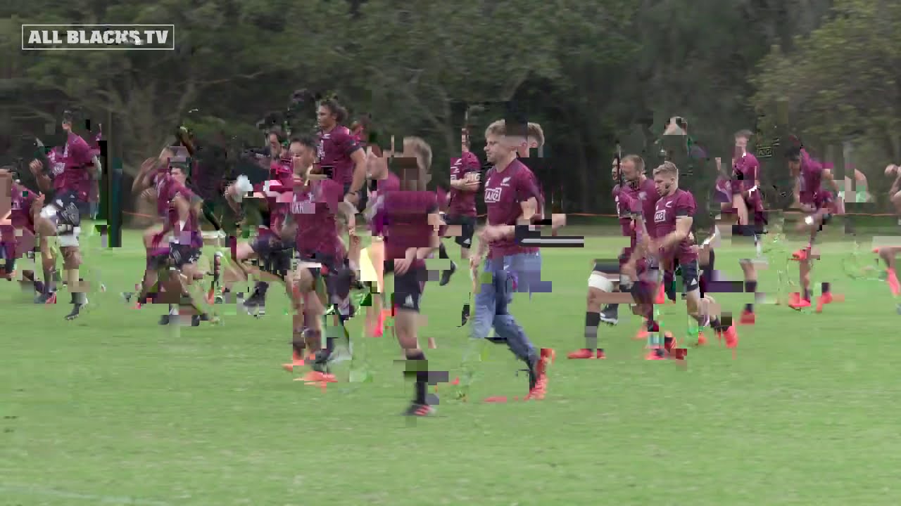 All Blacks Tuesday Training - YouTube