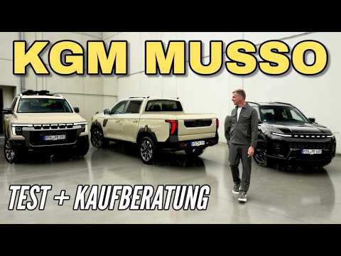 KGM MUSSO 2026: KURZ oder LANG? DIESEL oder ELEKTRO? Pick-up im Test