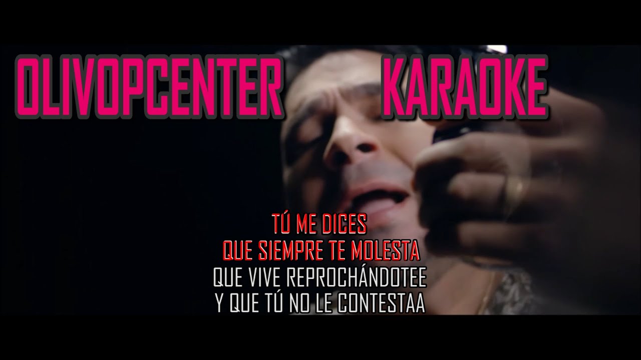 El Chaval De La Bachata Dile A El VIDEO KARAOKE - YouTube