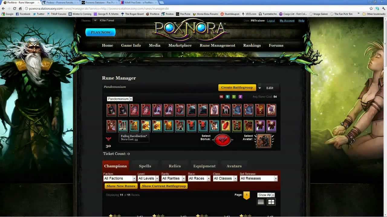 PoxNora Tutorial 1 - Runes - YouTube