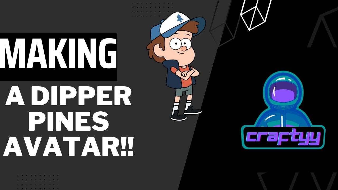 MAKING DIPPER PINES FROM GRAVITY FALLS AVATAR - YouTube