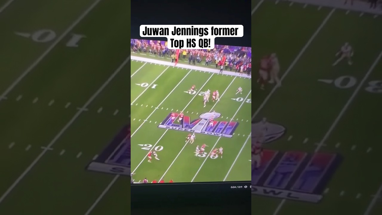 Juwan Jennings was so close to winning Super Bowl MVP #nfl #49ers #film ...