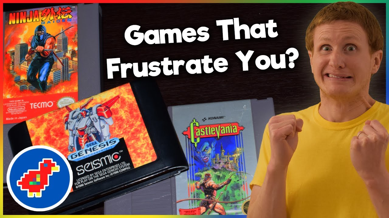Retro Video Games That Frustrate You - Retro Bird - YouTube