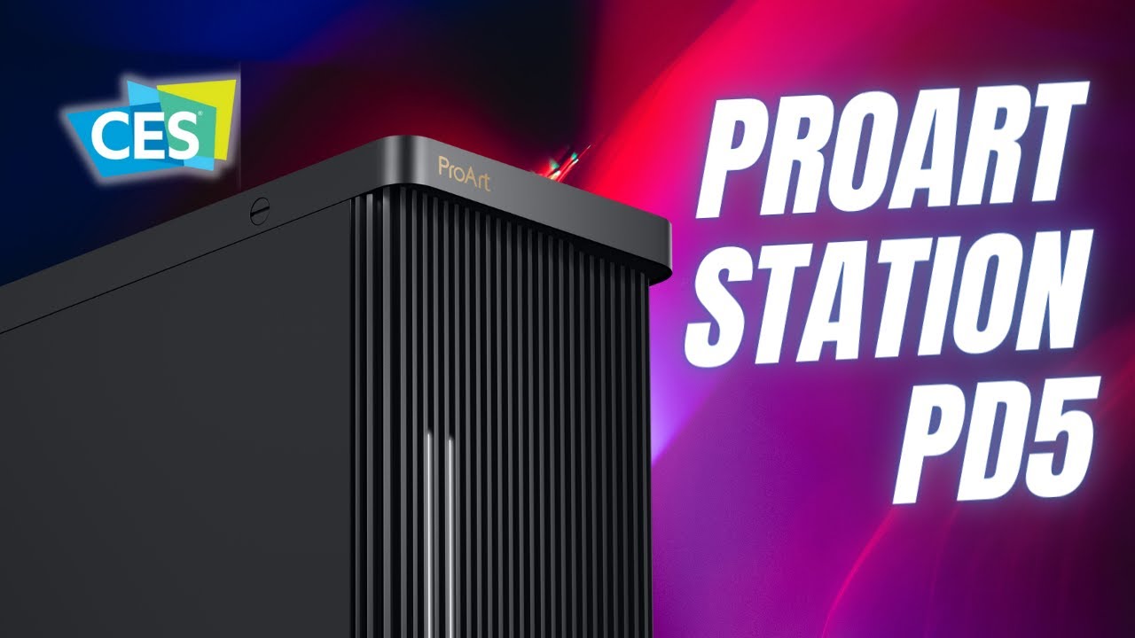 NOVO ASUS ProArt Station PD5 - YouTube