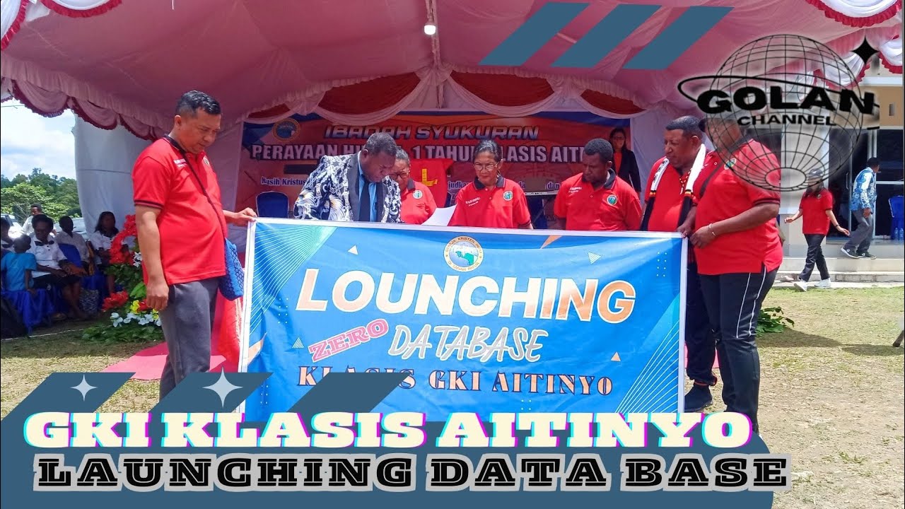 GKI KLASIS AITINYO ‼️ Launching Data Base Jemaat - YouTube